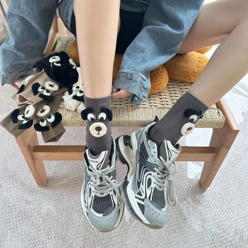 Spring Summer New Style European Goods Sweat-Absorbent Socks Female ...