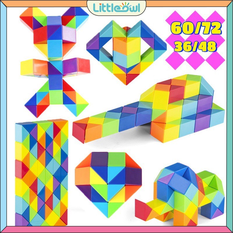 Magic Rainbow Snake Twist Fidget Puzzle Toy | Shopee Malaysia