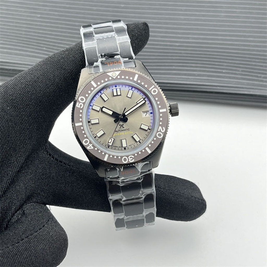 NH35 Mechanical Watch Men's Modified Diving Watch Waterproof Mechanical ...