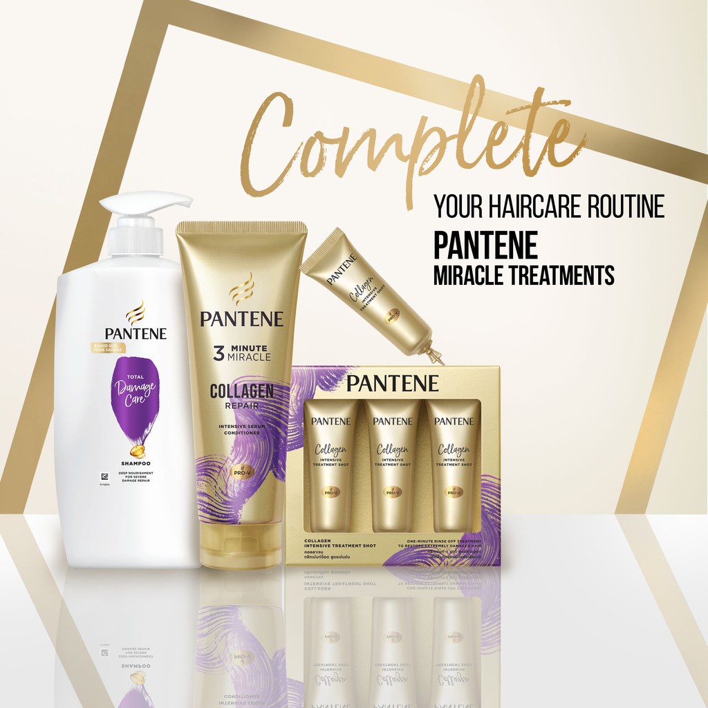 Pantene Collagen Repair Intensive Treatment Shot (3x12ml) | Shopee Malaysia