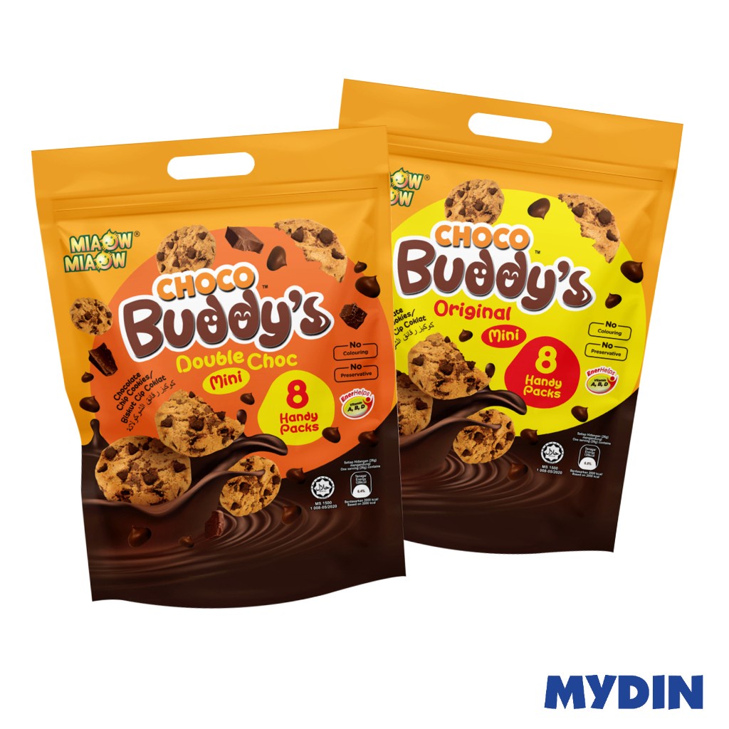 Miaow Miaow Choco Buddy's Mini Handy Pack (8's x 26g) - 2 Variants ...