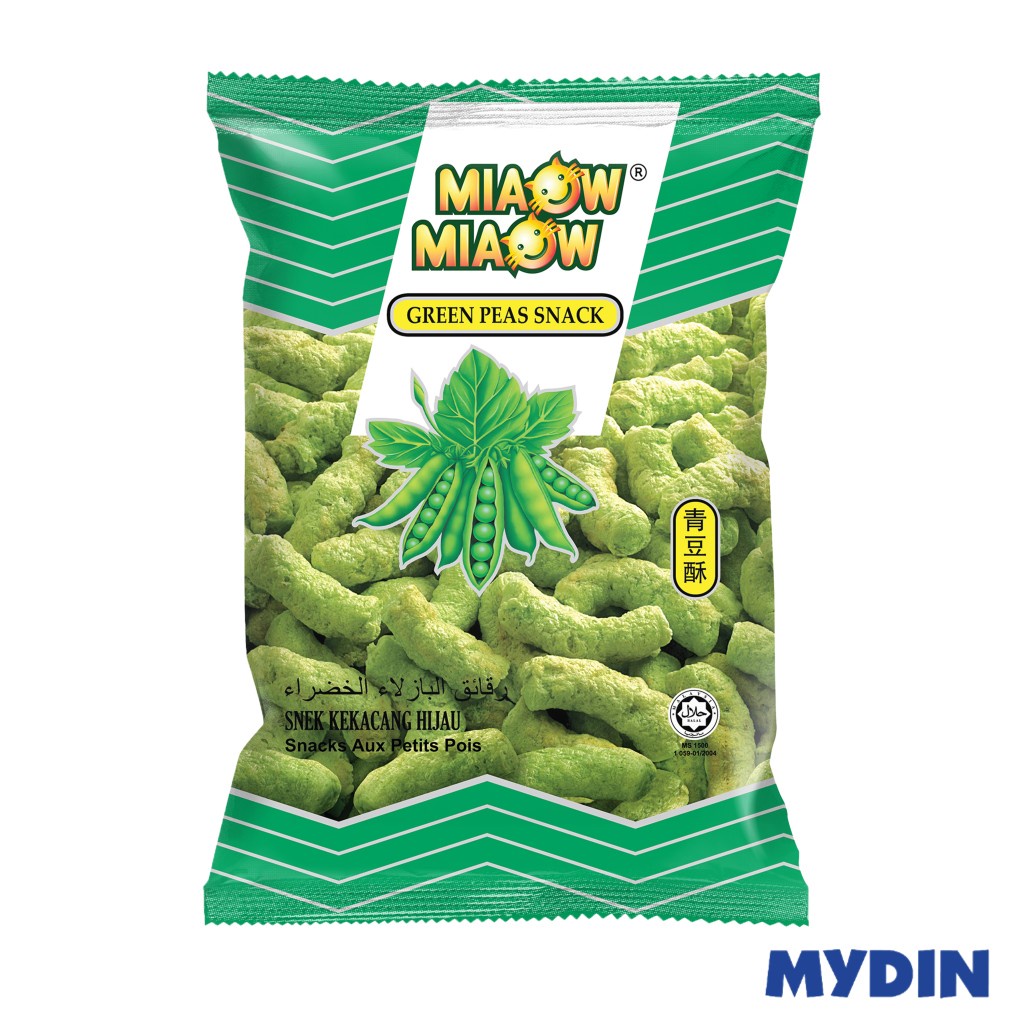 Miaow Miaow Green Peas Snack (50g) | Shopee Malaysia