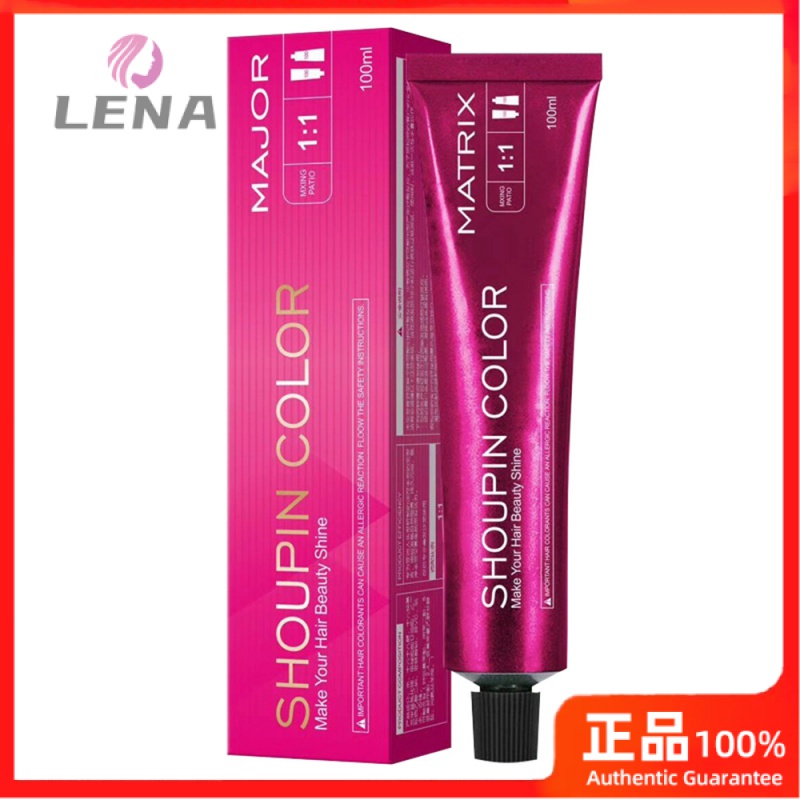 [LENA] Shoupin Hair Dye Cream Ammonia-Free Hair Dye Cream Single Color ...