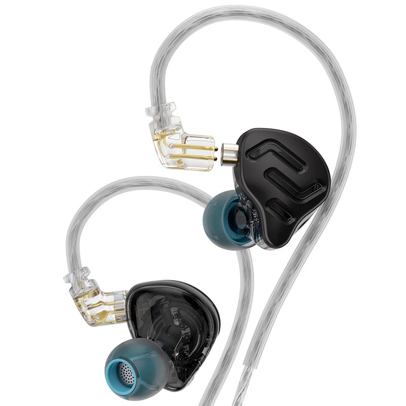 KZ ZNA In-Ear Earphones 12MM Bass Sport Monitor Dynamic Cavity HiFi ZAX ...