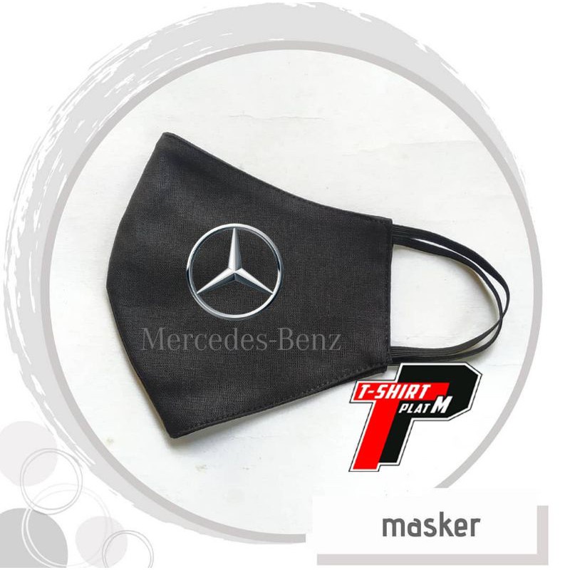Mercedes Benz Mask Logo 2ply | Shopee Malaysia