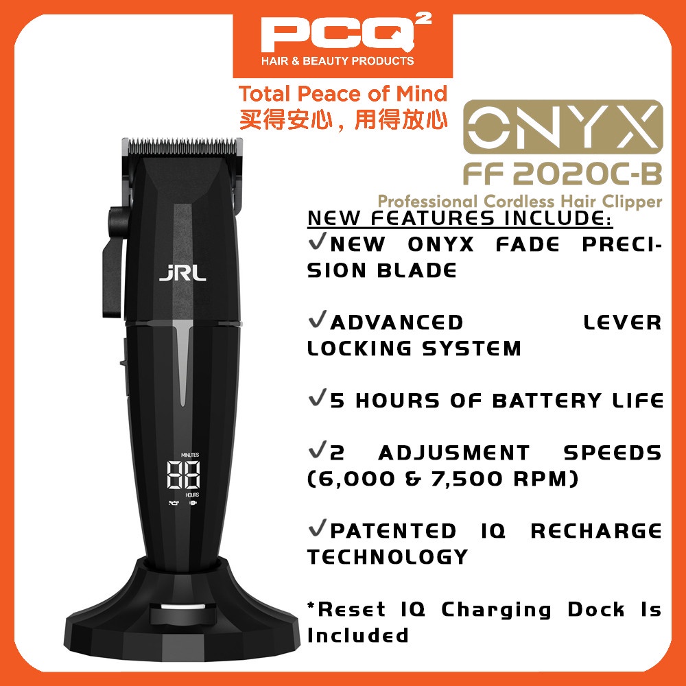 JRL ONYX Professional Cordless Hair Clipper | Shopee Malaysia