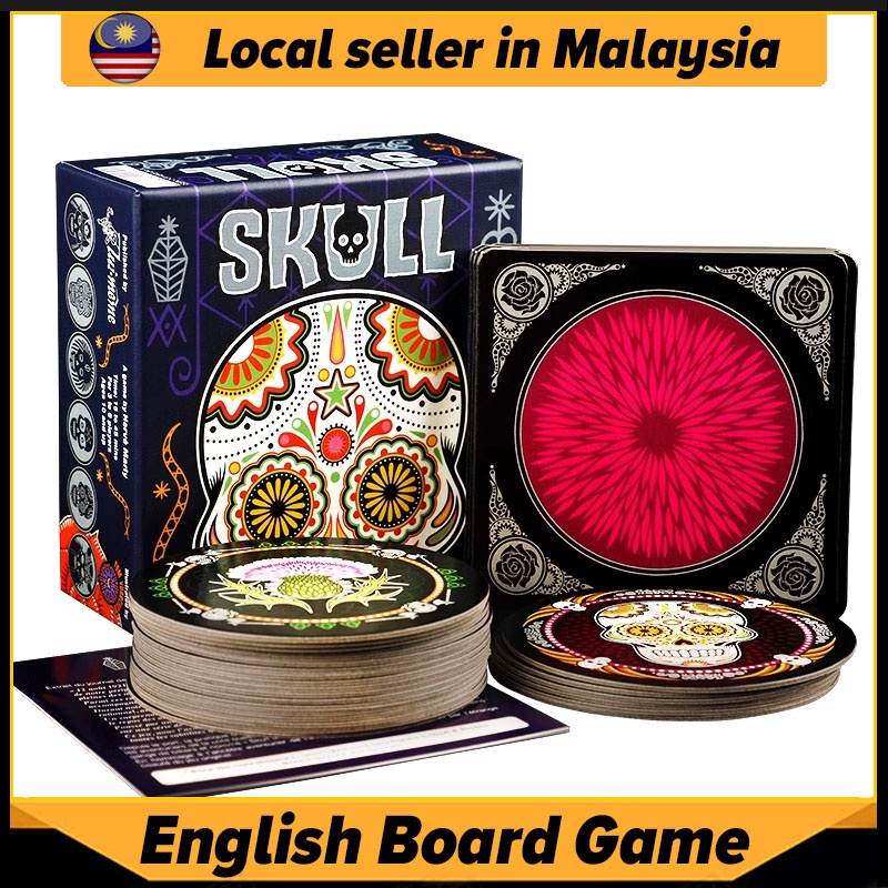 Skull Strategy Skull 2020 Edition Board Game | Shopee Malaysia