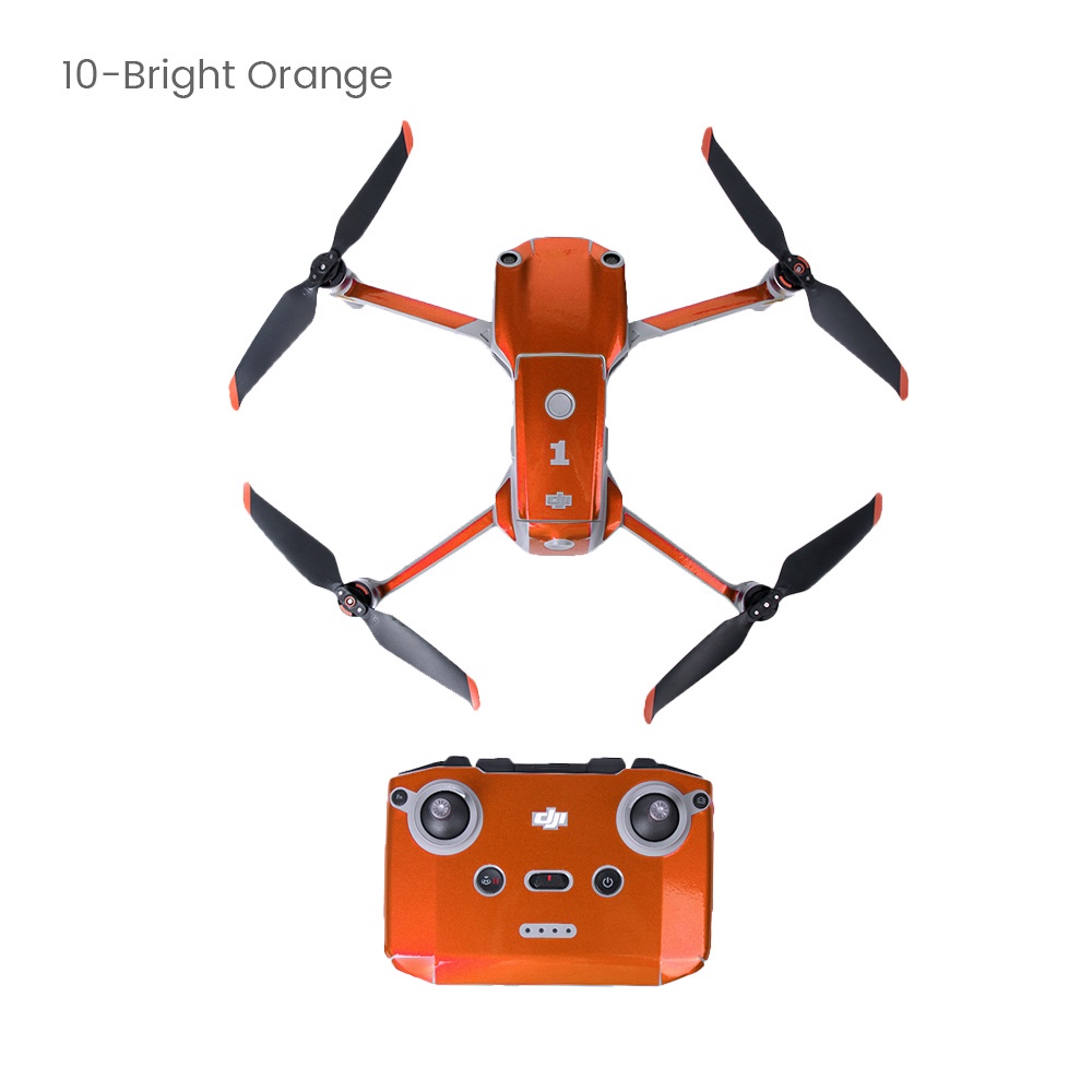 DJI Air 2S PVC Stickers Body Remote Control Protective Film Set Scratch ...