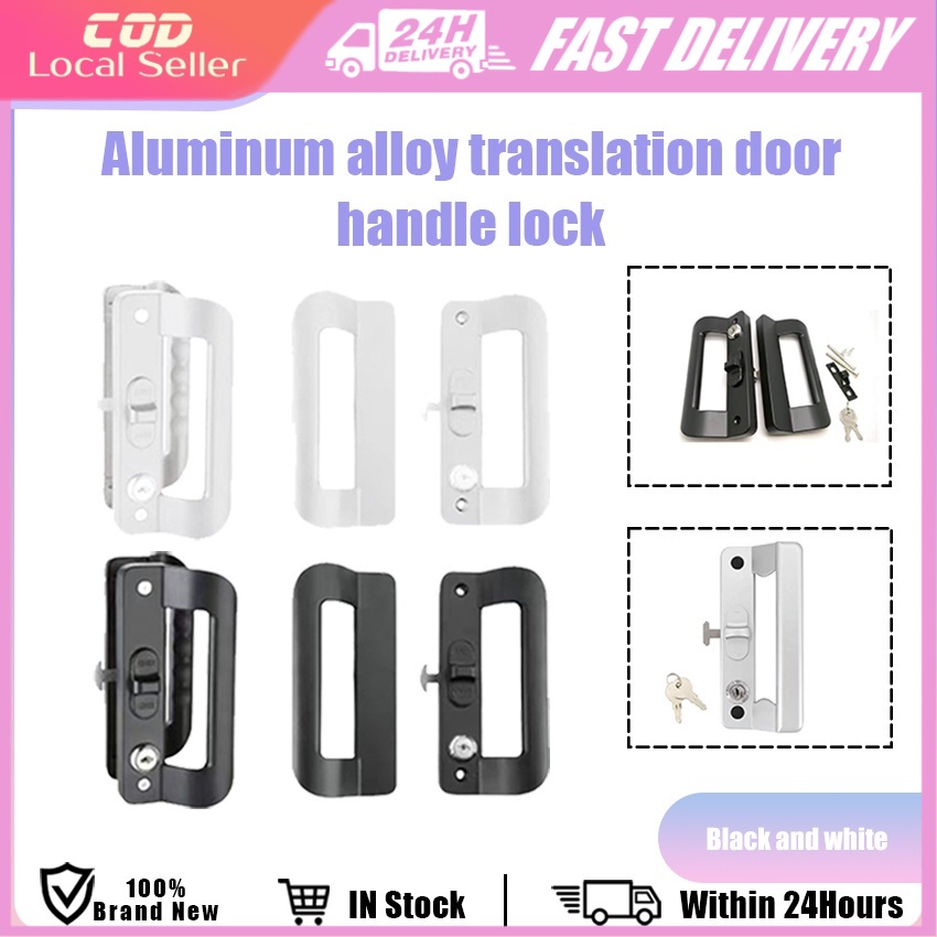 Aluminum 798/900 Sliding Type Windows/ Door Lock Set/Handle kunci pintu ...
