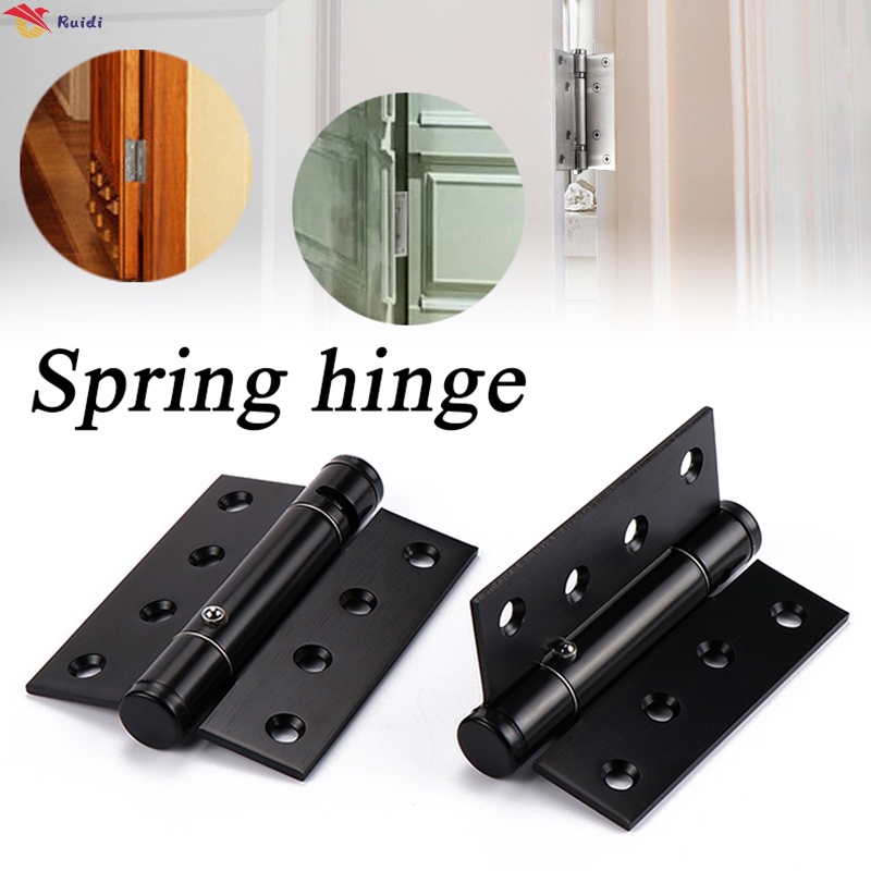 Spring Hinge Invisible Door Self-Closing Buffer Damping Hinge Automatic ...