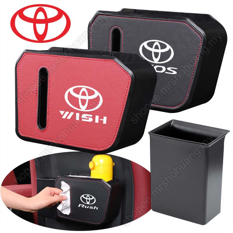 Car Tissue Box For Toyota Vios Hilux Avanza Alphard Cross Camry Altis ...