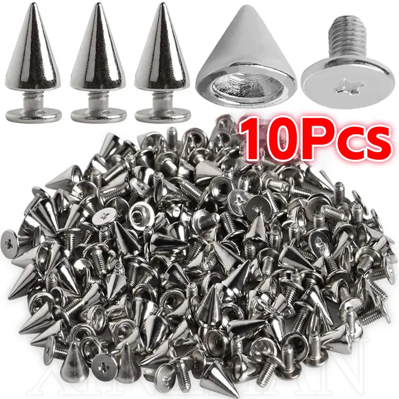 10mm Metal Double Cap Screw Rivets Buckle / Clothing Decor Accessories ...