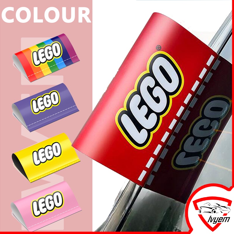 Lego Label Sticker Personalized Creative Decorative Waterproof Decals ...