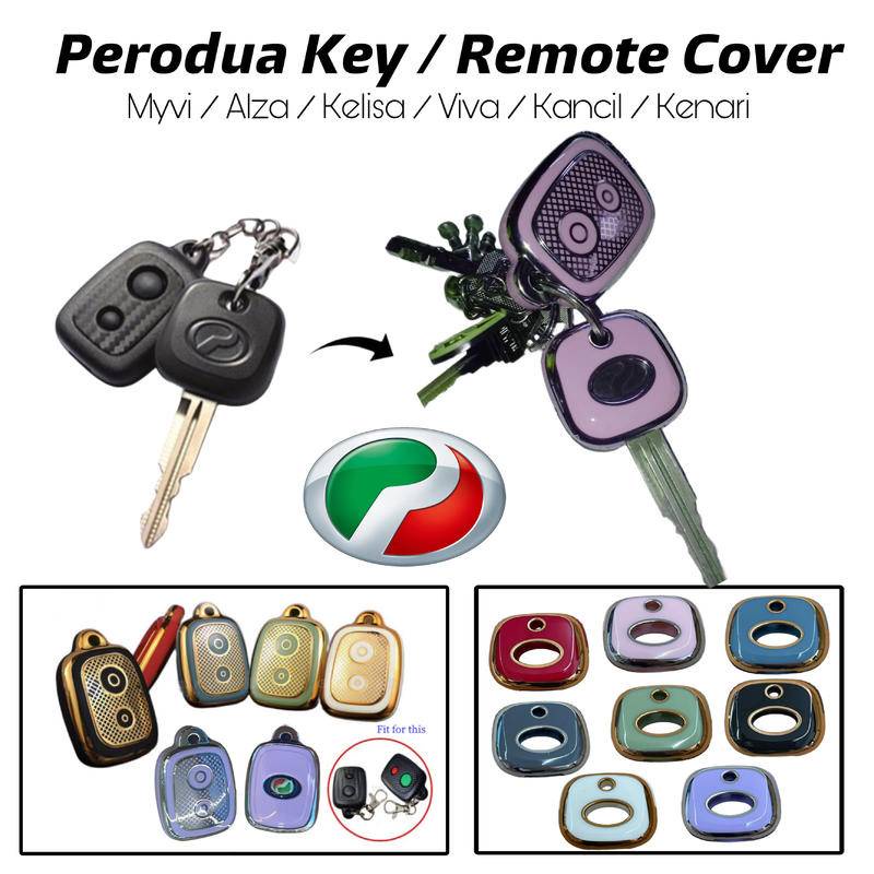 Perodua Viva Kancil Alza Myvi Axia Kelisa Kenari Car TPU Key Cover ...
