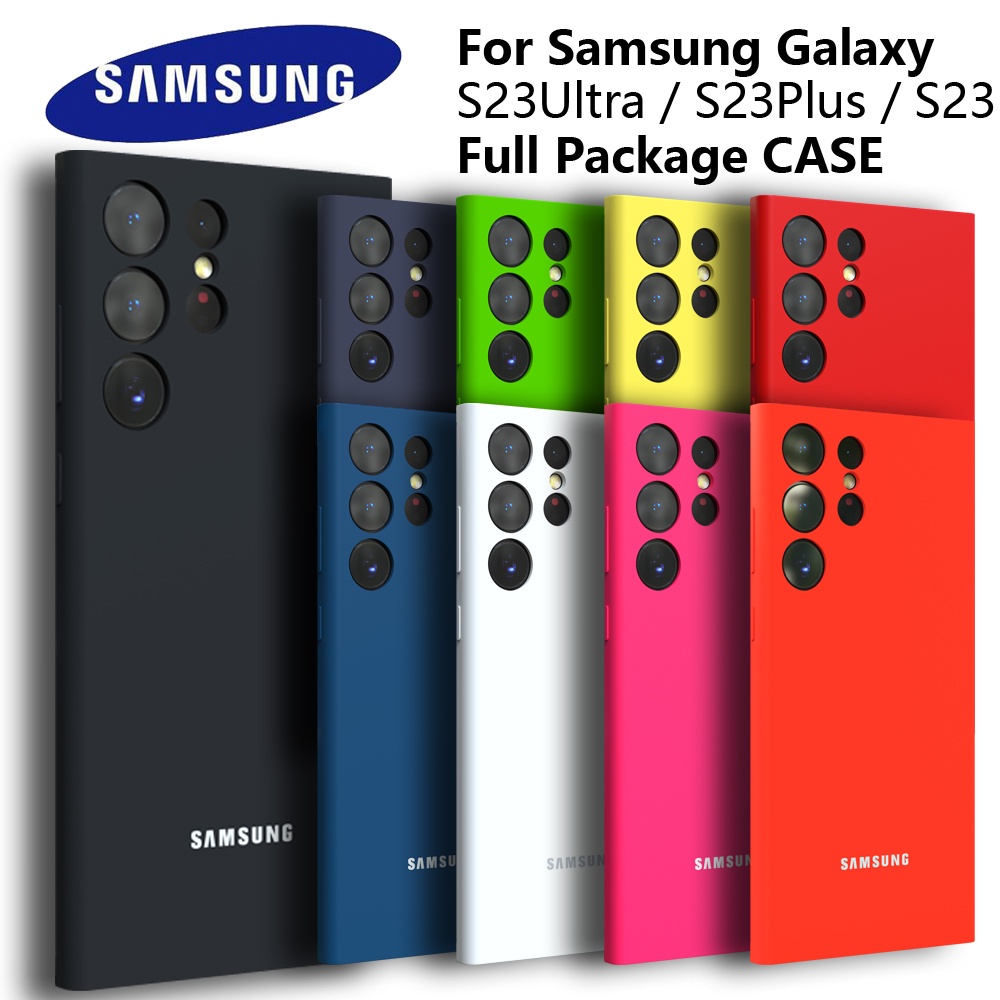 Samsung Galaxy S23 S23 Plus S23 Ultra Case Silky Silicone Cover Soft ...