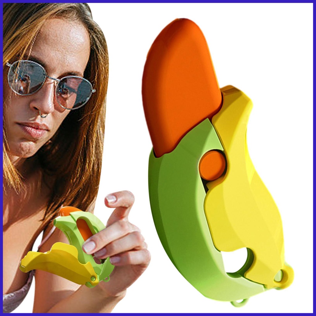 3D Gravity Toy Eye-Catching and Lovely Fidget Toys with Unique Banana ...
