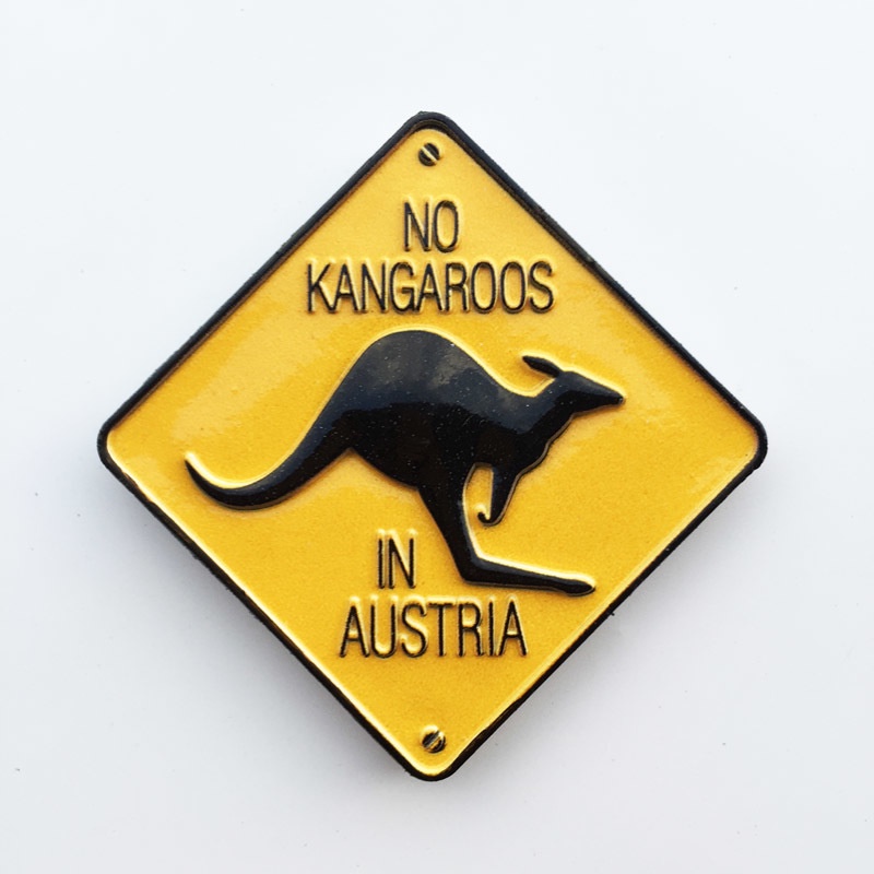 Not Australia, Austria, creative crafts, no kangaroo road signs ...