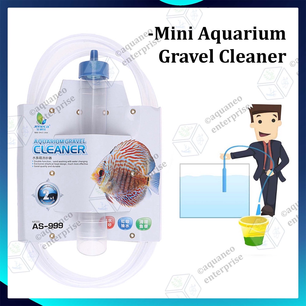Jeneca Aquarium Mini Siphon Gravel Cleaner Pump AS-999 | sand cleaner ...