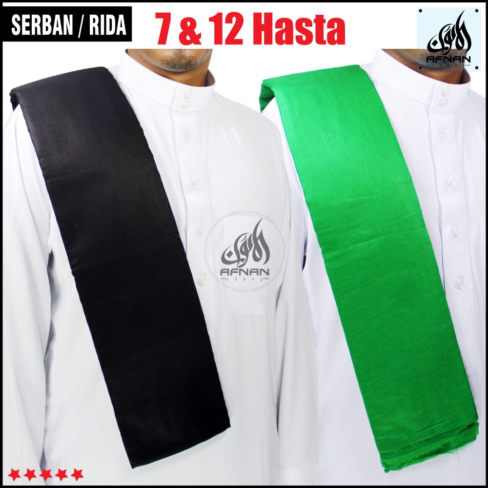 SERBAN 7 HASTA DAN 12 HASTA Imamah Dan Ridak [Ready Stock] | Shopee ...