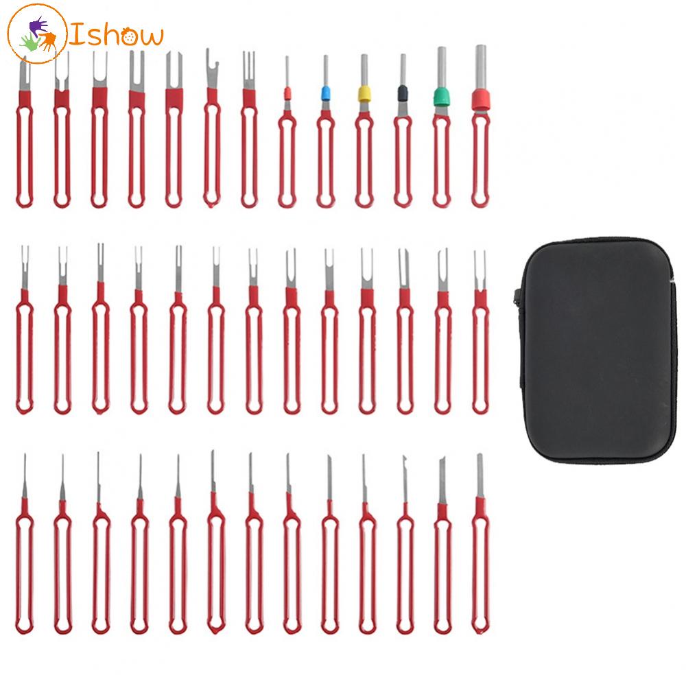 39Pcs Terminal Removal Tool Kit Depinning Tool Electrical Connector Pin ...