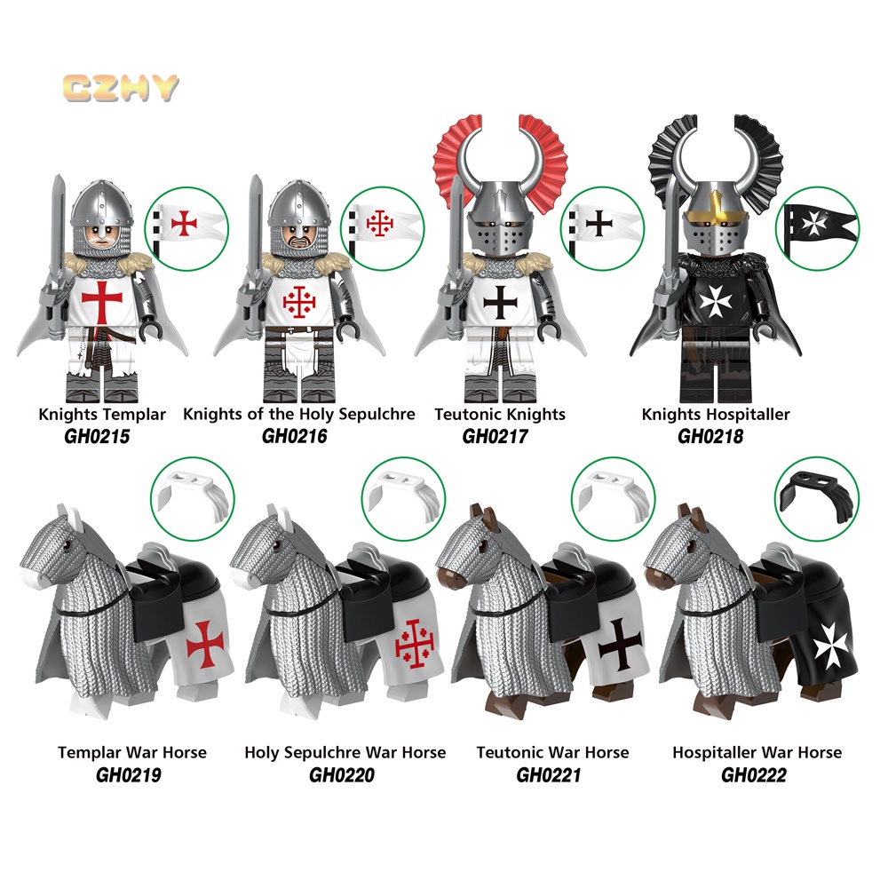 Medieval Soldiers Knights of Holy Sepulchre Templar Teutonic ...