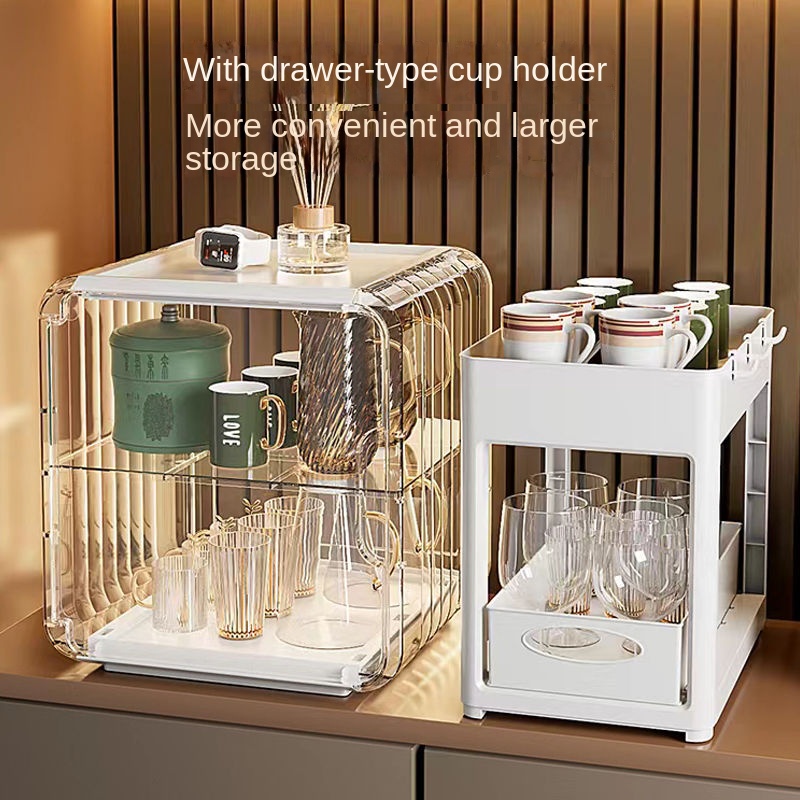 【New Style】Light Luxury Storage Cabinet High-definition Transparent ...