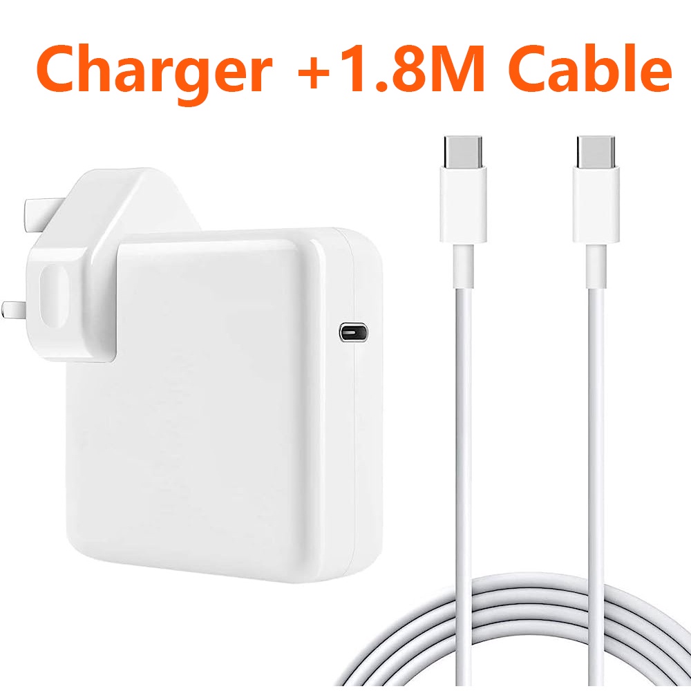 61W 30W 87W 96W USB C Power Adapter Compatible With Macbook Pro Air USB C Charger,13 inch With ...