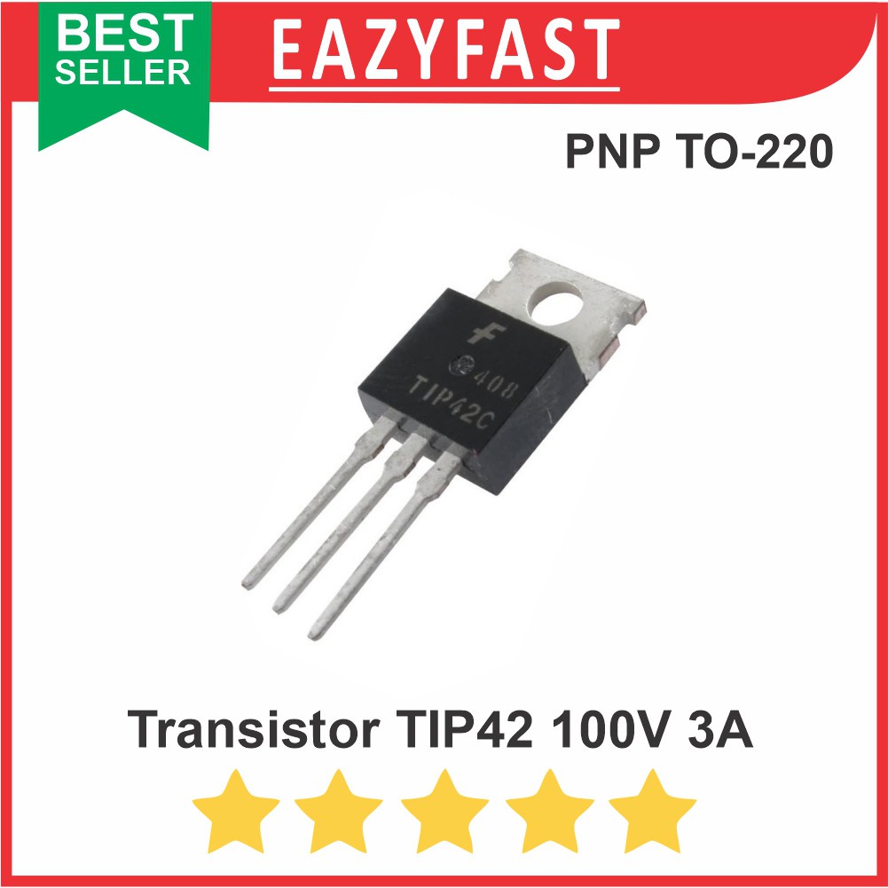 Transistor Tip42 Tip42c Tip 42c Pnp Final Power Driver Switch To 220