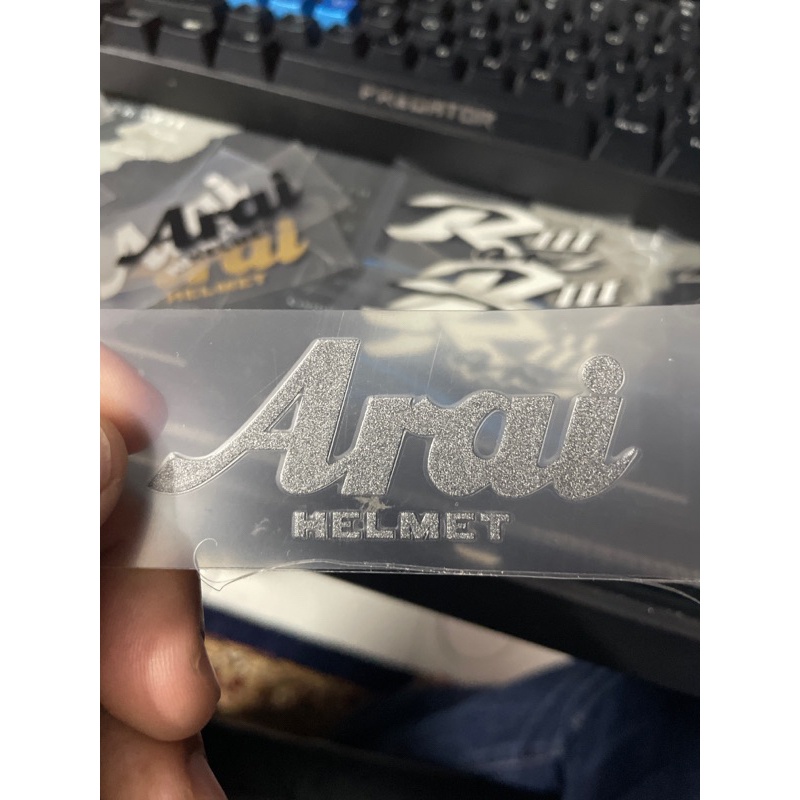 💯% Original Japan 🇯🇵 Sticker Arai Helmet | Shopee Malaysia