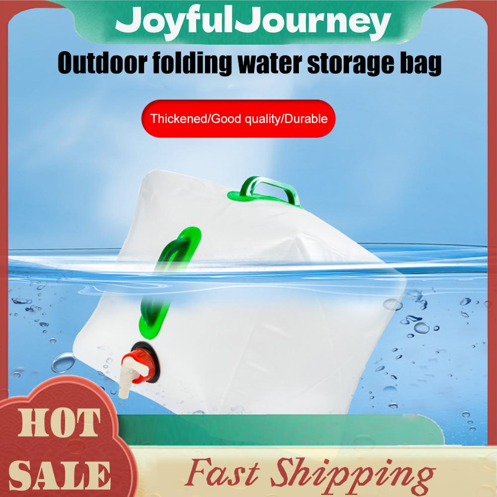 【JOY】5L/10L/15L/20L Folding Water Bag Large Capacity Portable Water Container Kettle | Shopee ...