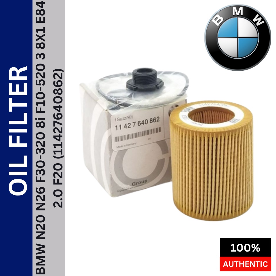 (11427640862) OIL FILTER BMW N20 N26 F30-320 8i F10-520 3 8X1 E84 2.0 ...