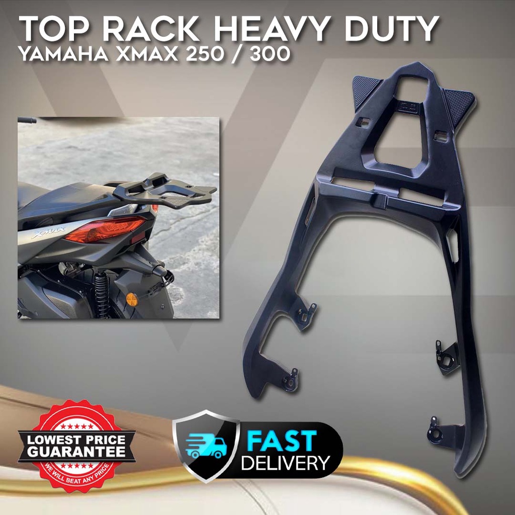 Yamaha Xmax 250 / 300 Top Rack Monorack Heavy Duty CNC Aluminium Alloy ...