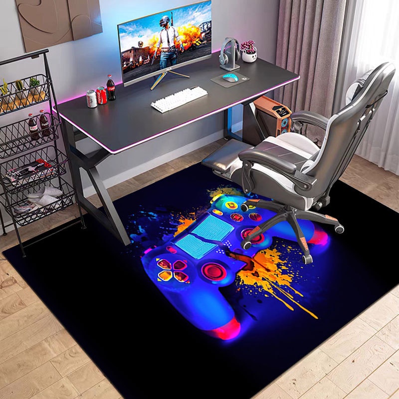 S Size Bedroom Carpet 40x60cm gaming carpet Non-Slip Teen Boys Gamer ...