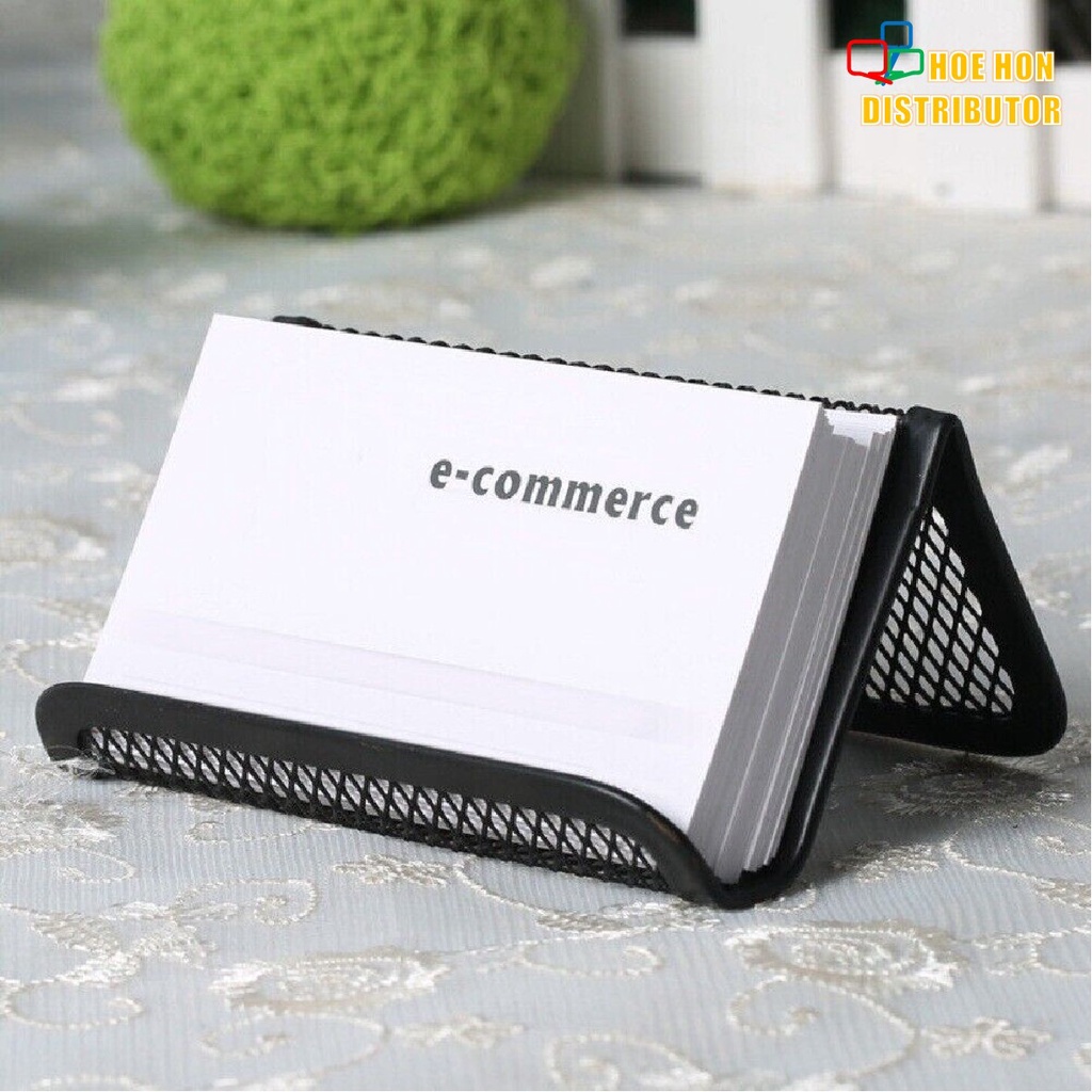 Business Card Display Holder / Stand 1pc Table Top School Office ...