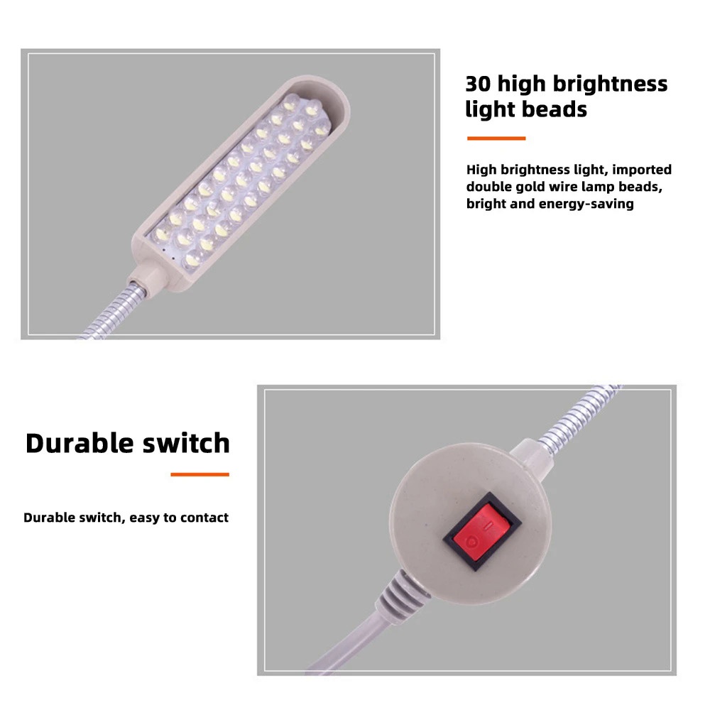 30 LED Industrial Sewing Machine Lighting Lamp Clothing Machine ...