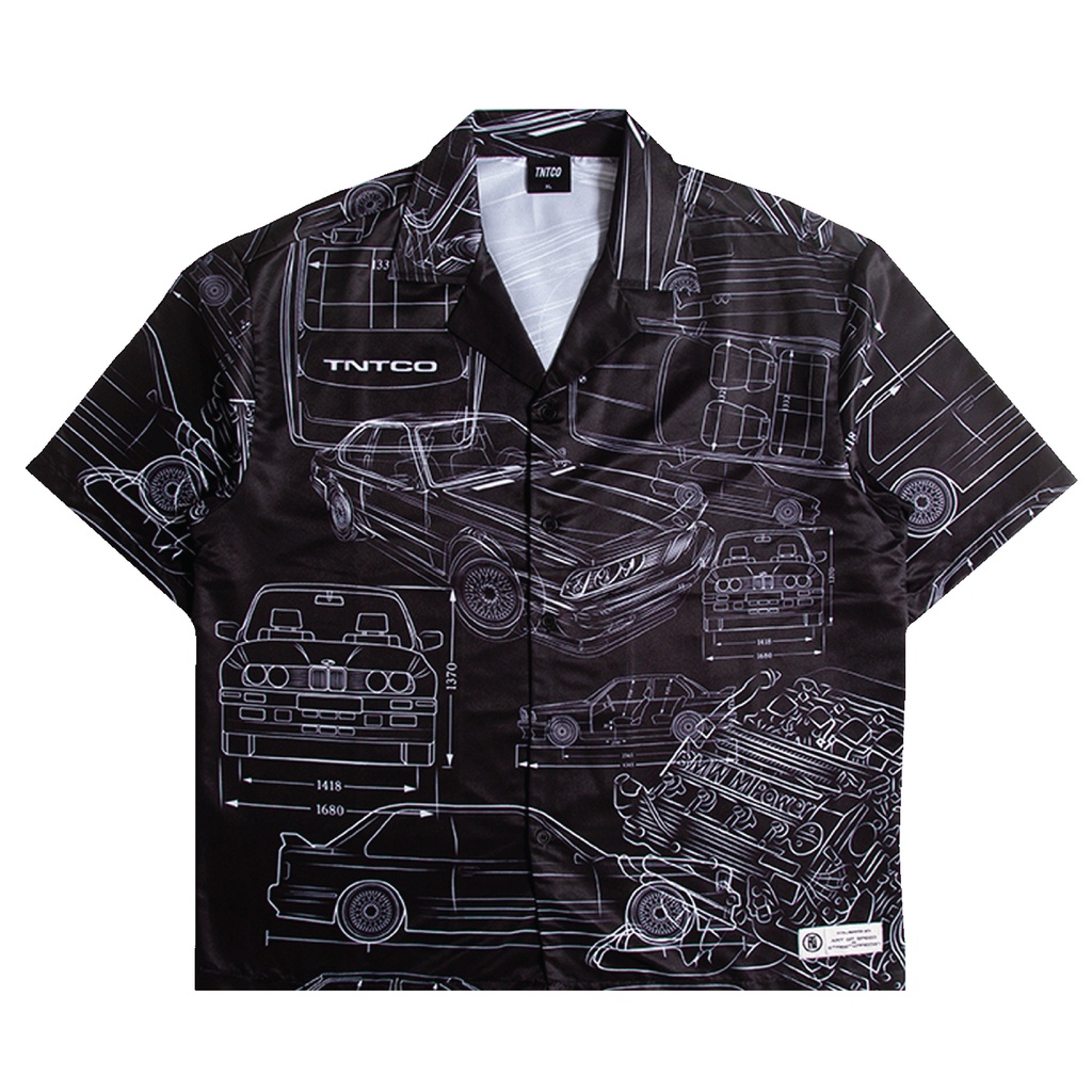 TNTCO | Chariot Oasis Shirt Black | Shopee Malaysia