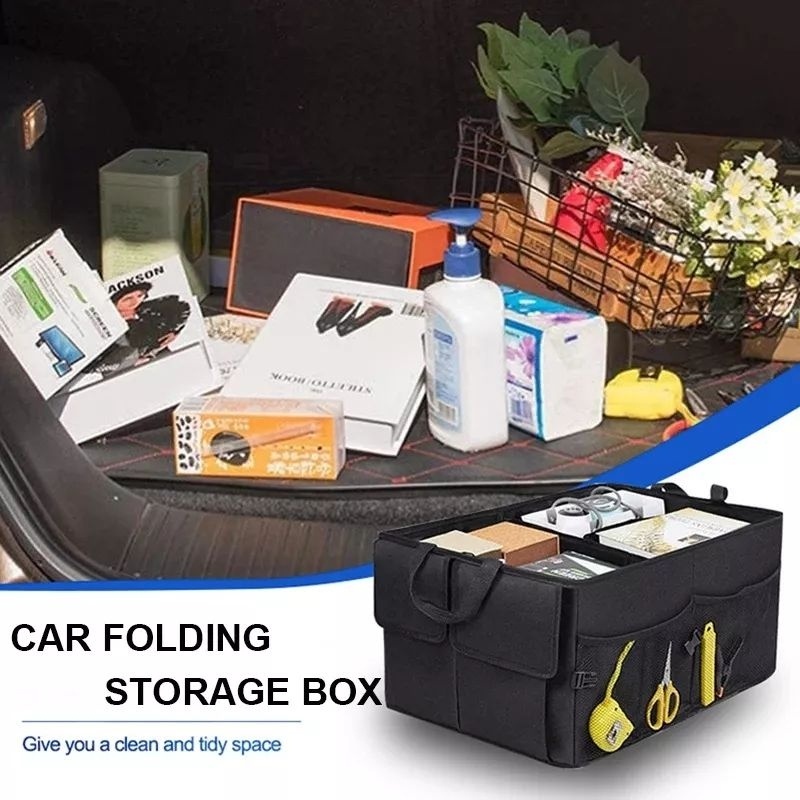 Car Bonnet Storage Organizer Trunk Bag Car Bonnet Container Oxford Bag ...