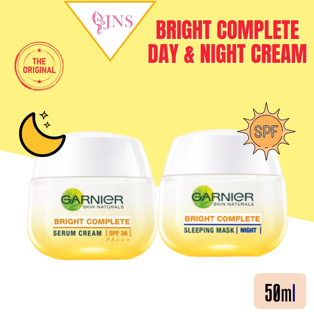 Garnier Bright Complete Serum Cream SPF36 Day Cream / Garnier Bright ...