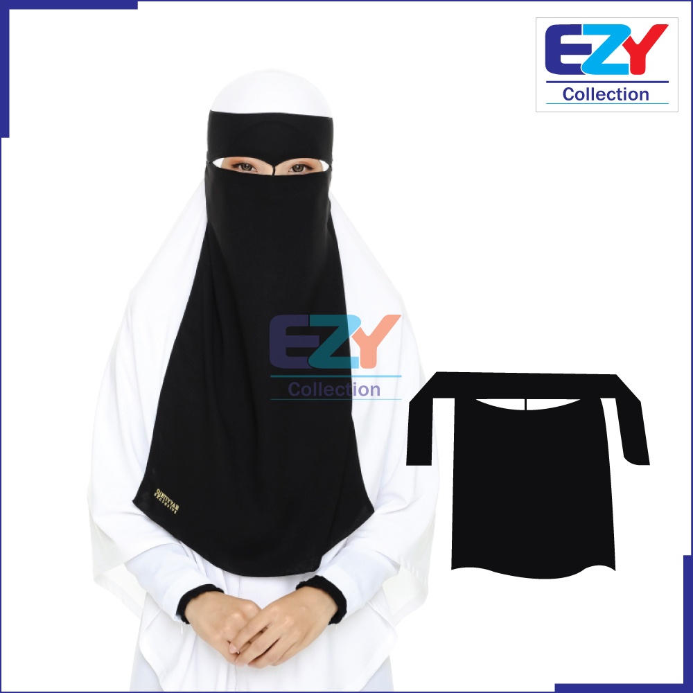 HOT SALE - Niqab Purdah Muslimah || Viral NIQAB NINJA ALA NEELOFA HITAM ...