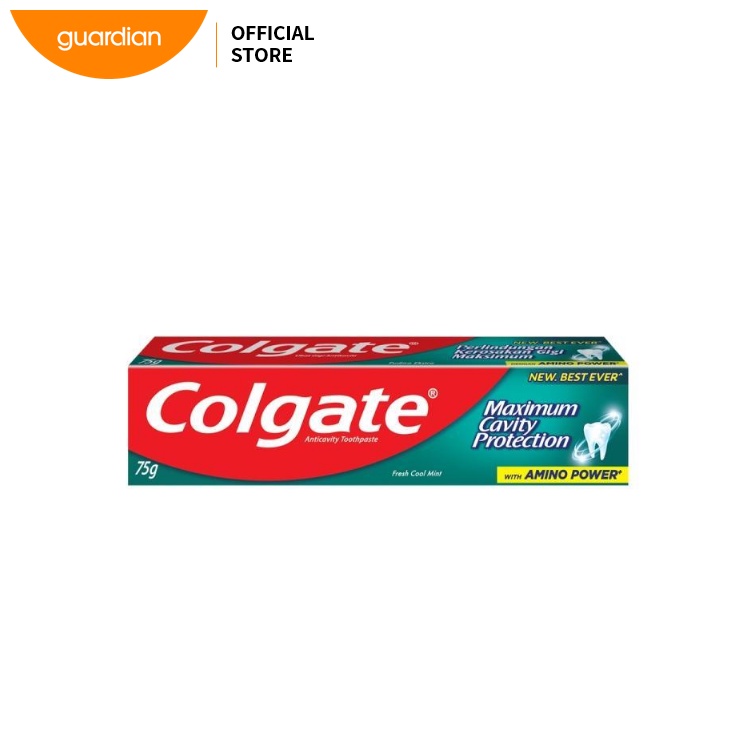 Colgate Maximum Cavity Protection Fresh Cool Mint Toothpaste 75g ...