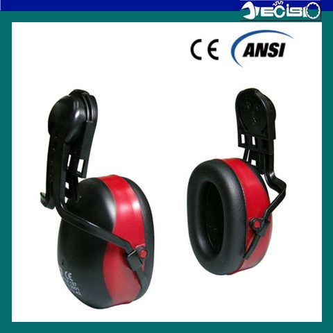 Cap Mounted / Attachable Safety Earmuff Certificated CE ANSI AS/NZS ...