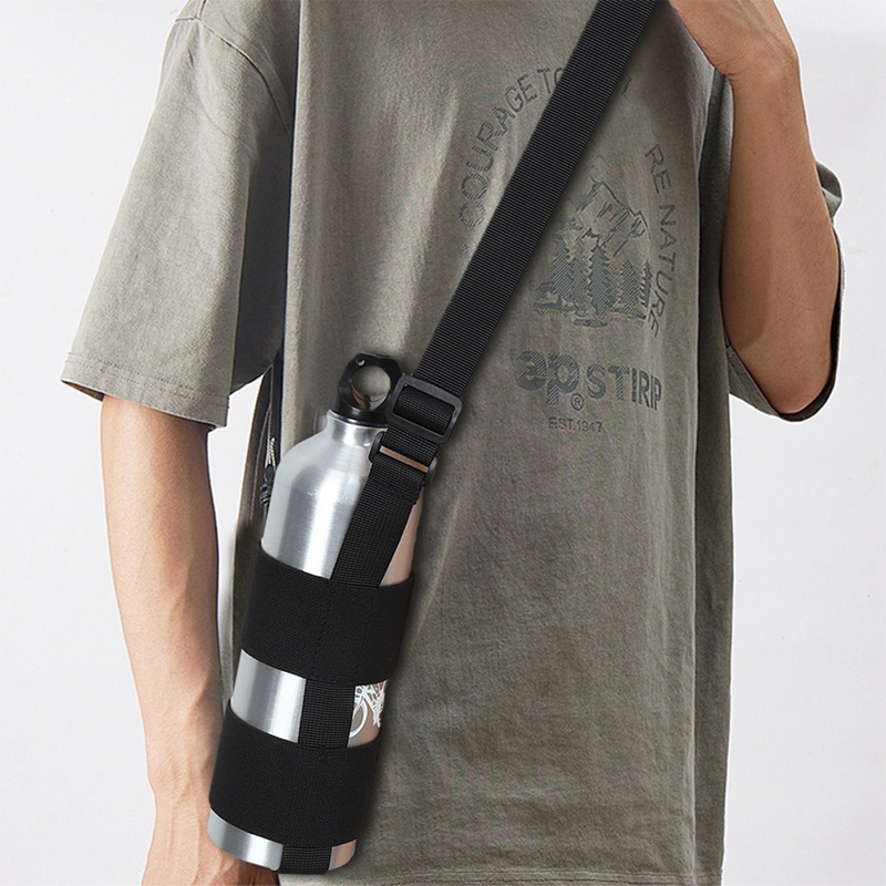 FAUSE Water Bottle Holder Carrier Strap, For 12/25/32/40/64 Oz ...
