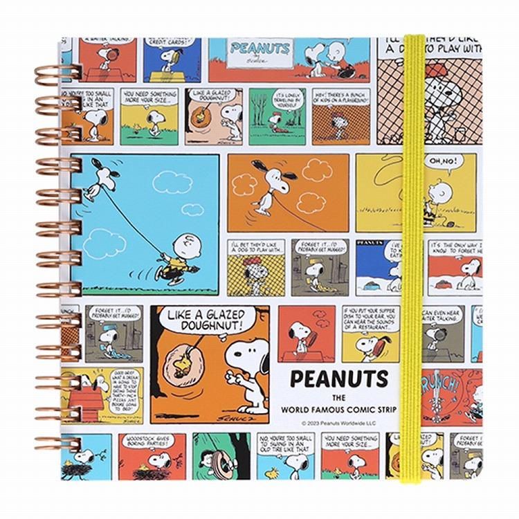 sun-star Coil Square Eye Notebook/Snoopy/Dialogue/Comedy Scene eslite ...