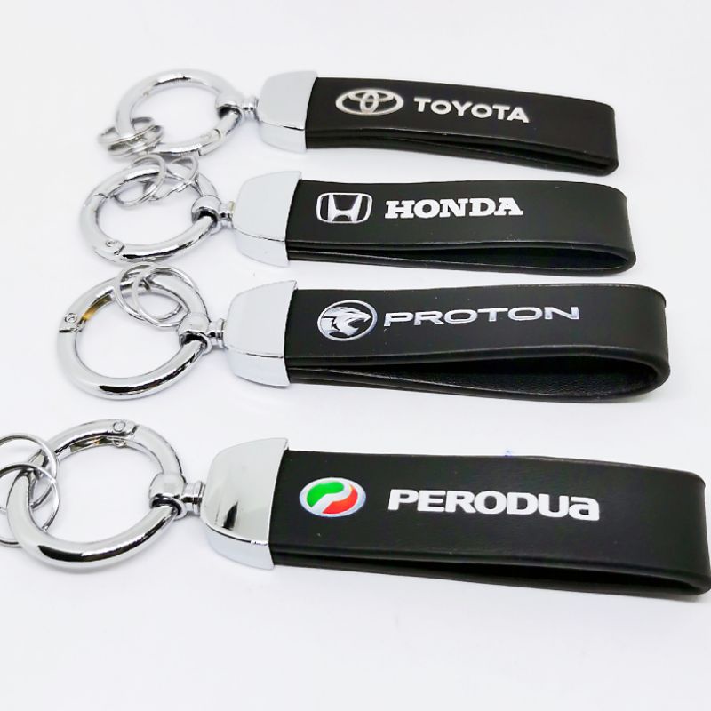 TALI KUNCI KEYCHAIN KULIT SEMUA MODEL Honda Toyota Proton Perodua Myvi ...