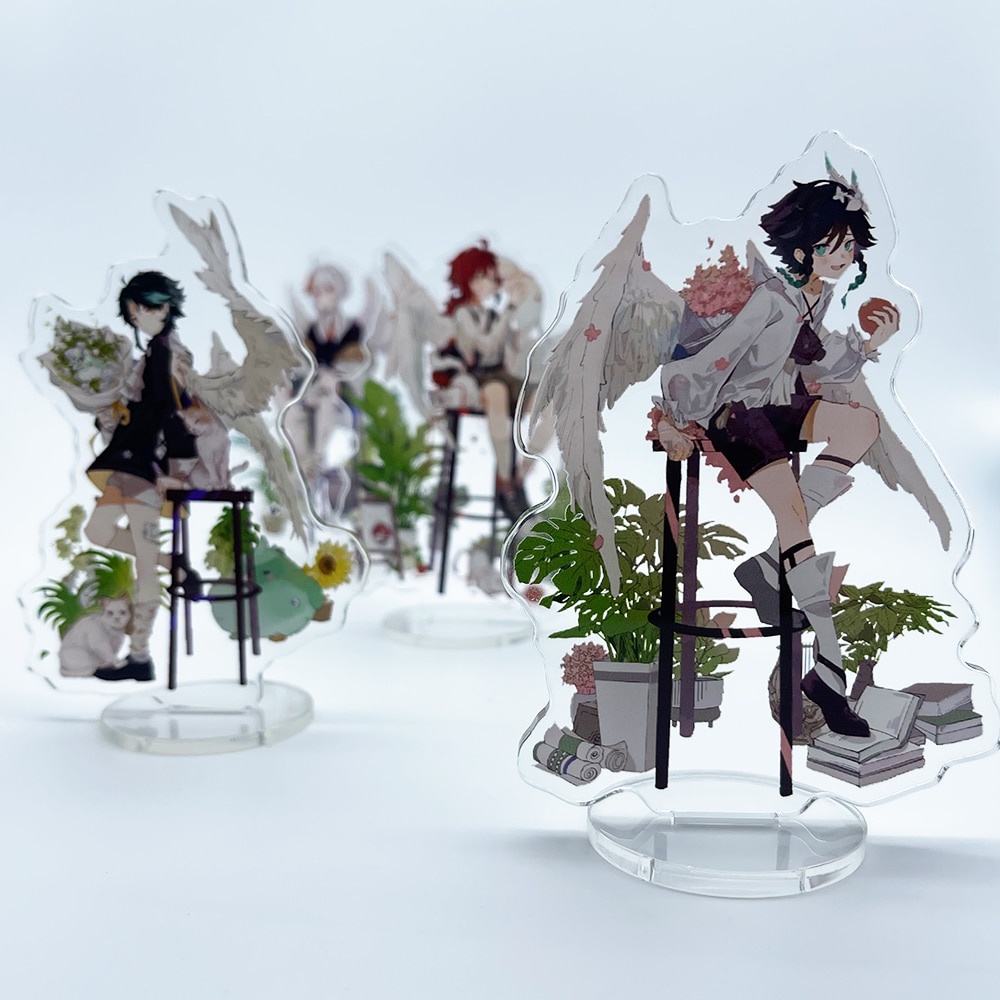 Standee model Creative Artist anime Genshin Impact Wanderer Xiao ...