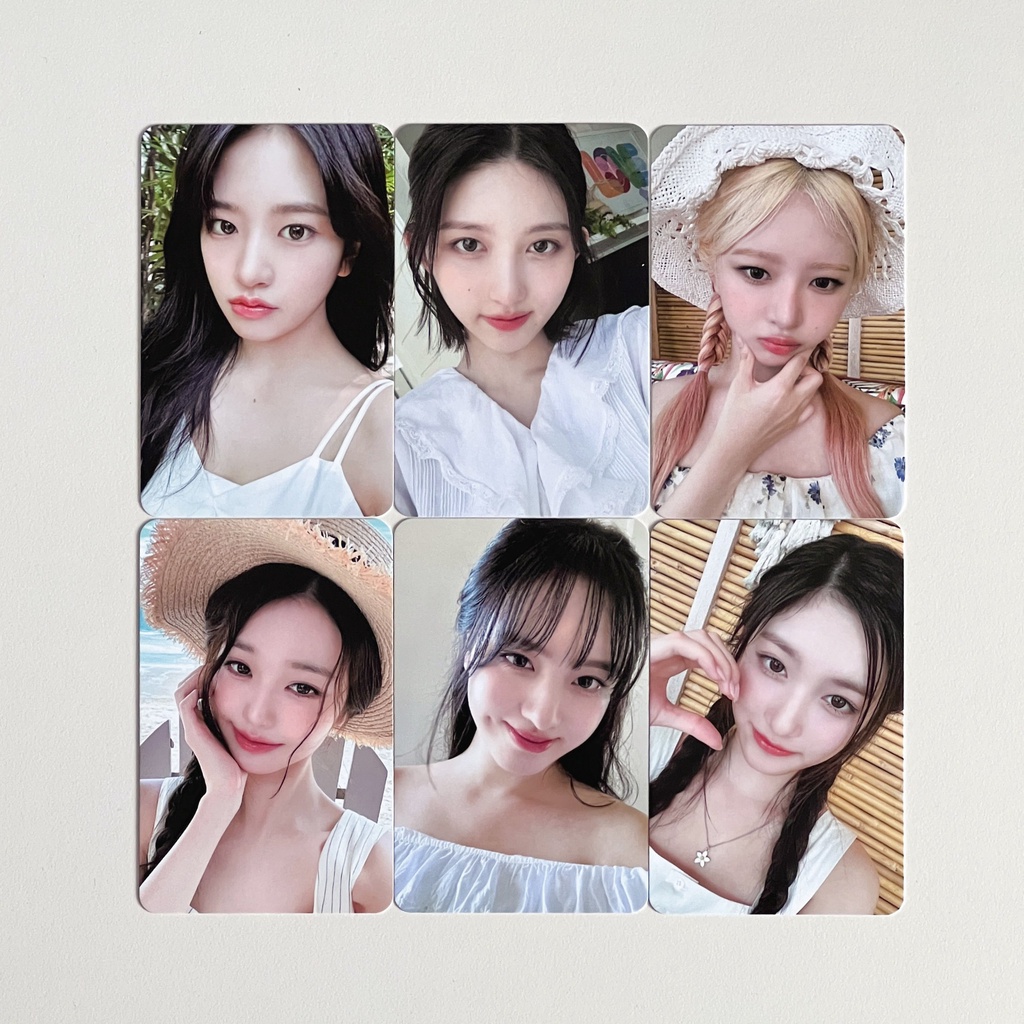 6pcs/set IVE A DREAMY DAY Lomo Cards New Album 1st Photobook Photocards ...