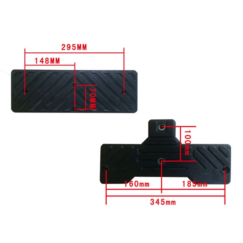 Tire Changer Machines Parts 380mm Rubber Protection Plate Pad Mat Tyre ...