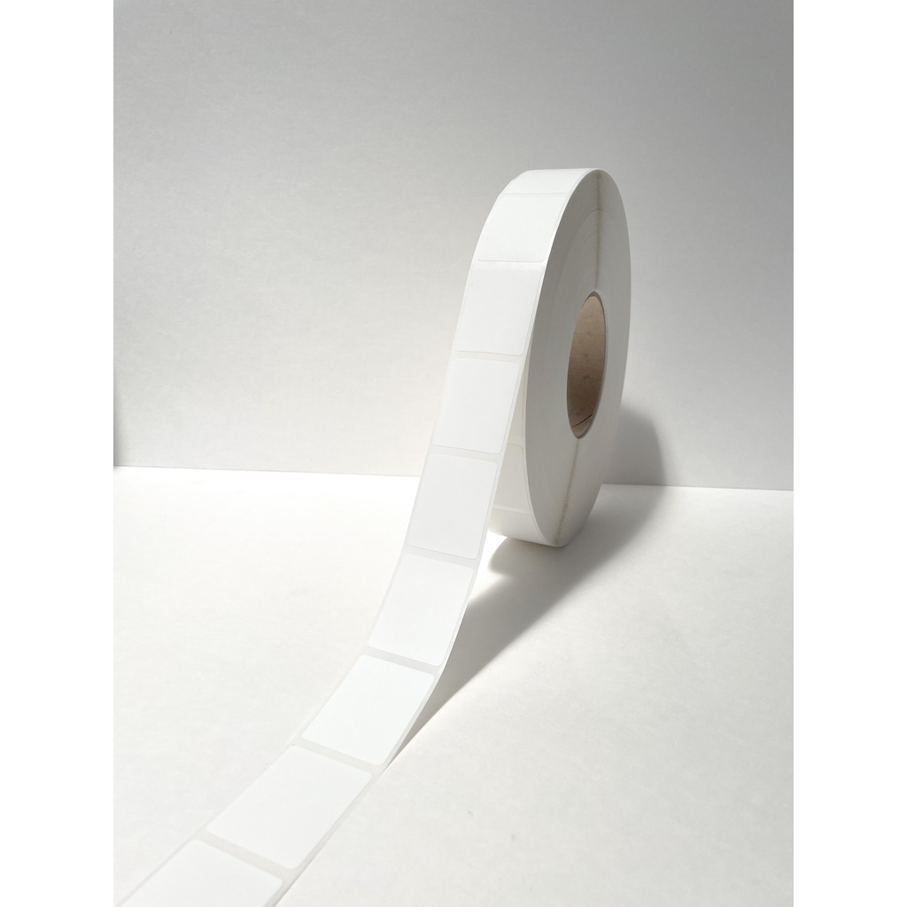 1 Roll 25mm x 40mm Blank Barcode Label Sticker ( 1000 pcs each roll ...