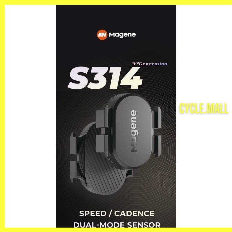 3rd gen Magene S314 Speed / Cadence Dual-Mode Sensor ANT Bluetooth ...