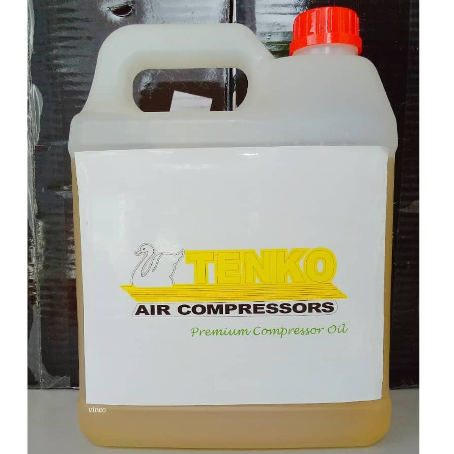 TENKO Air Compressor Oil 4L | Shopee Malaysia
